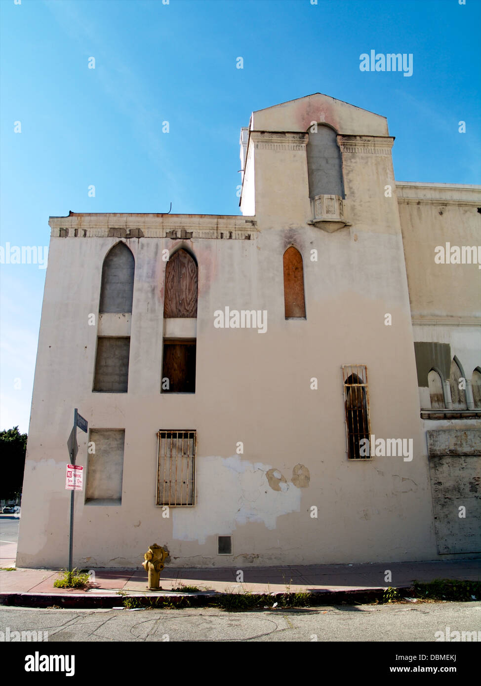 Boarded up church hi-res stock photography and images - Alamy