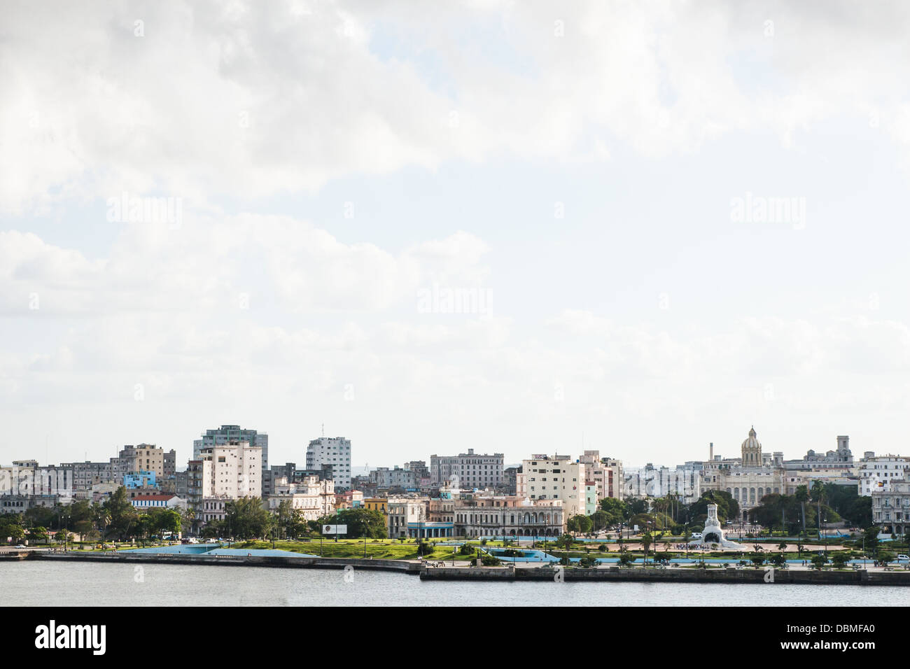 Landscape of Havana Cuba Stock Photo - Alamy
