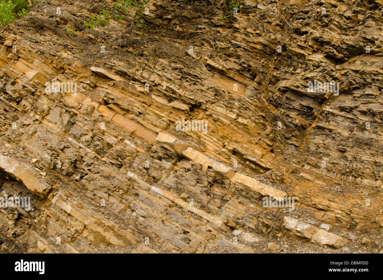 rock landslide, brown background Stock Photo - Alamy