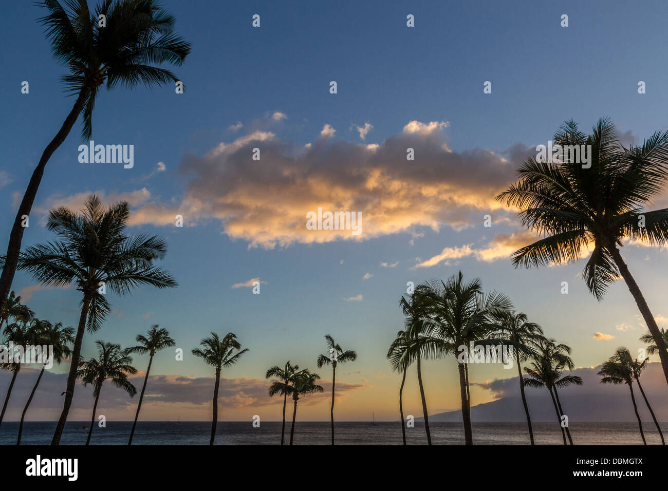 Maui hawaii ka'anapali view hi-res stock photography and images - Alamy