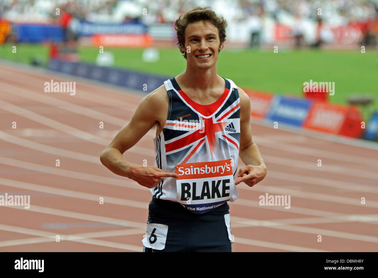 Paul blake athletics hi-res stock photography and images - Alamy