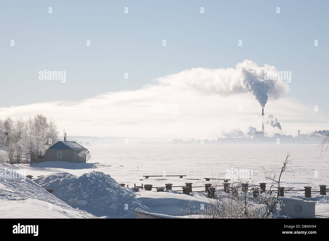 Smoke big factory hi-res stock photography and images - Alamy
