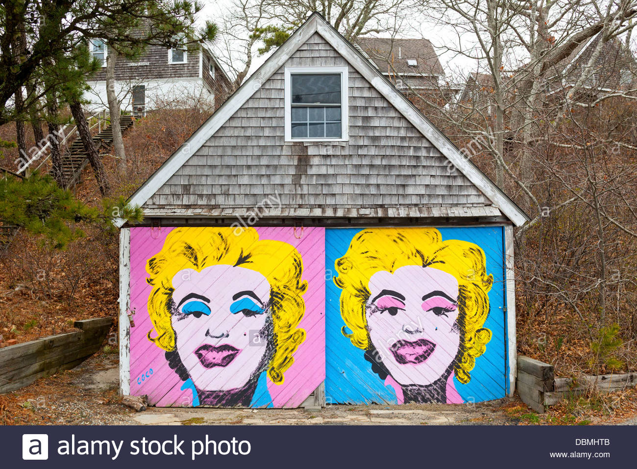 Marilyn Painting High Resolution Stock Photography and Images - Alamy