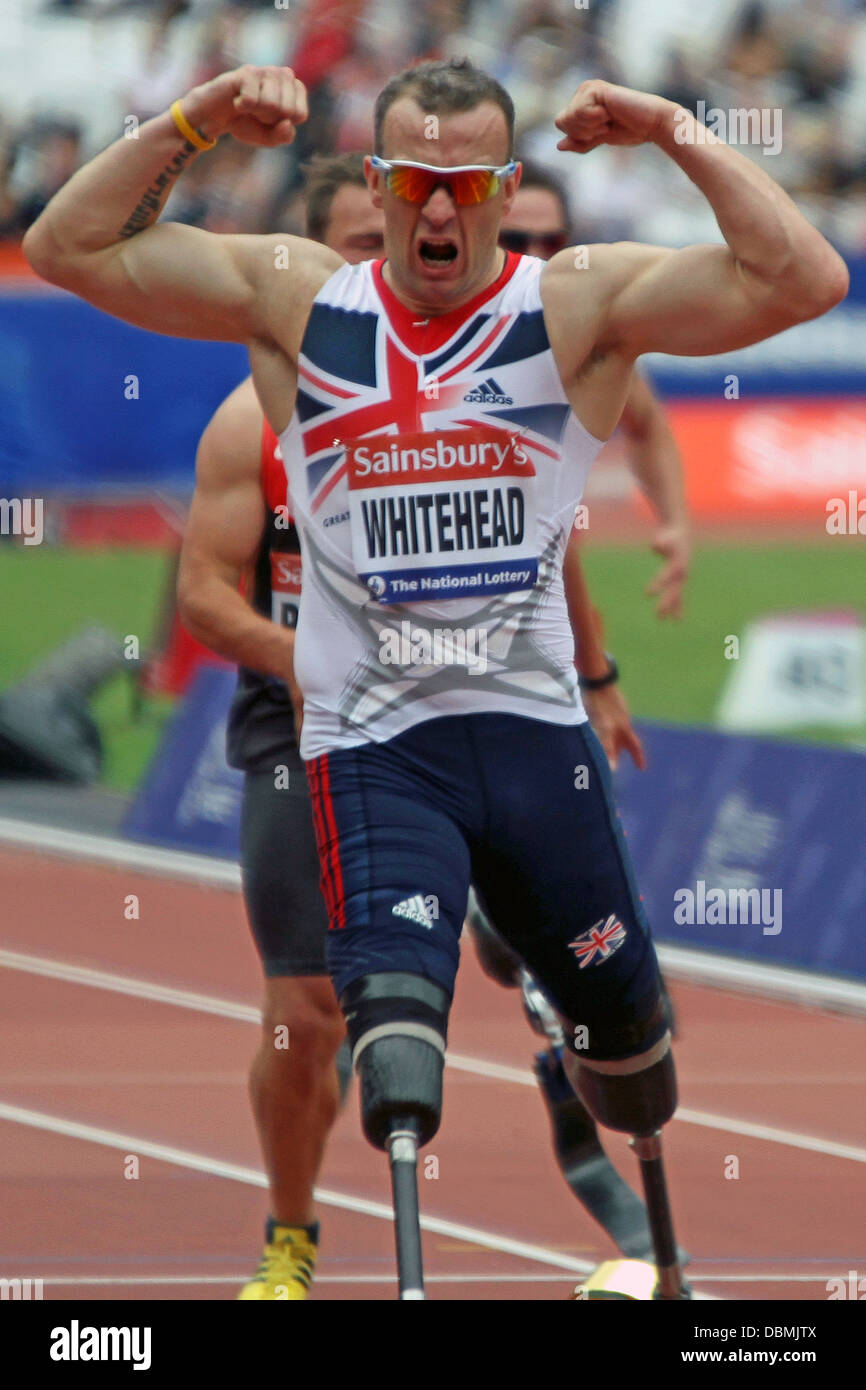 Richard whitehead paralympics hi-res stock photography and images - Alamy