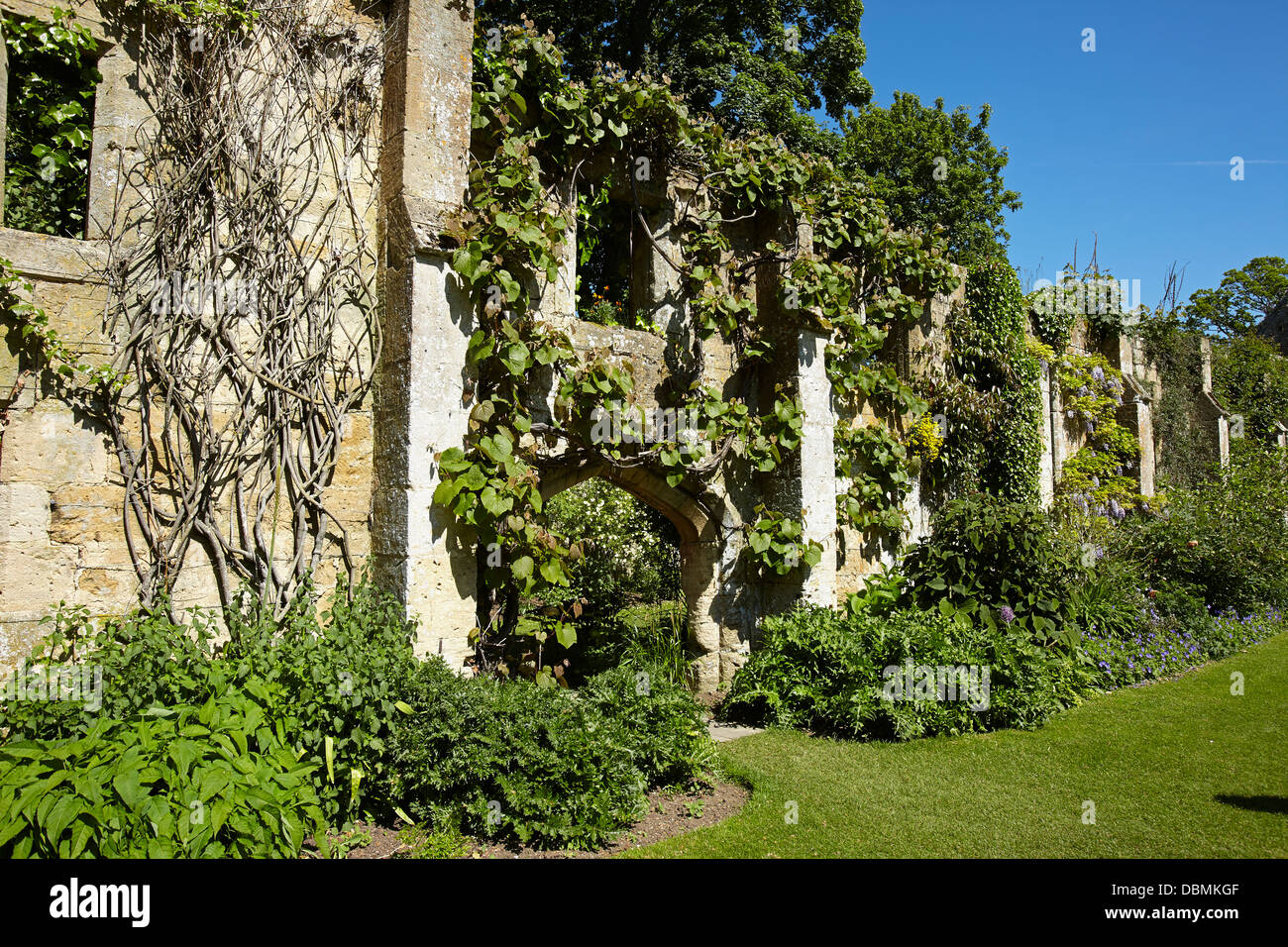 Remains of the Tithe Barn, in the grounds of Sudeley Castle near ...