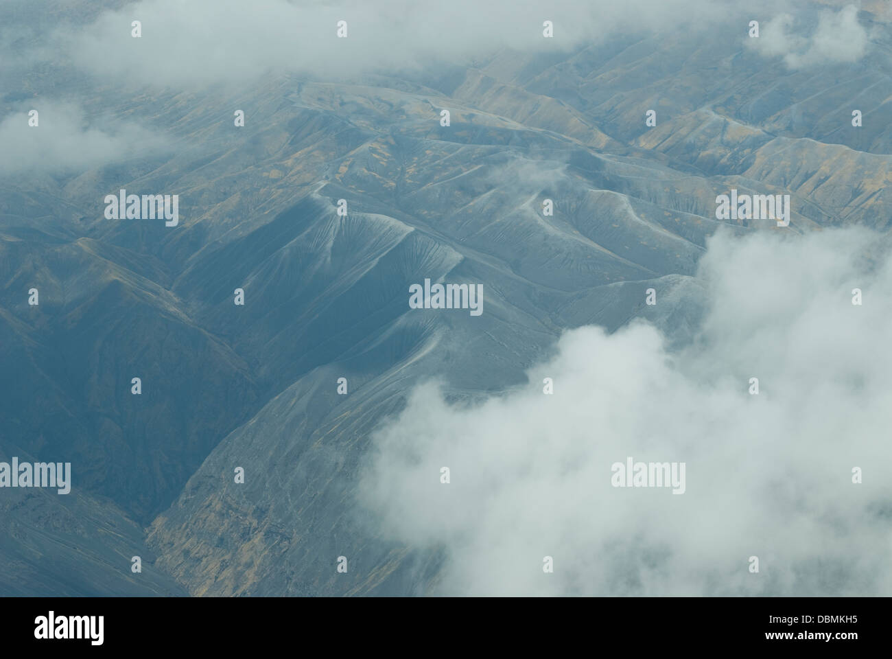 Carbonatite lava ash in the Gregory Rift next to volcano Oldoinyo ...