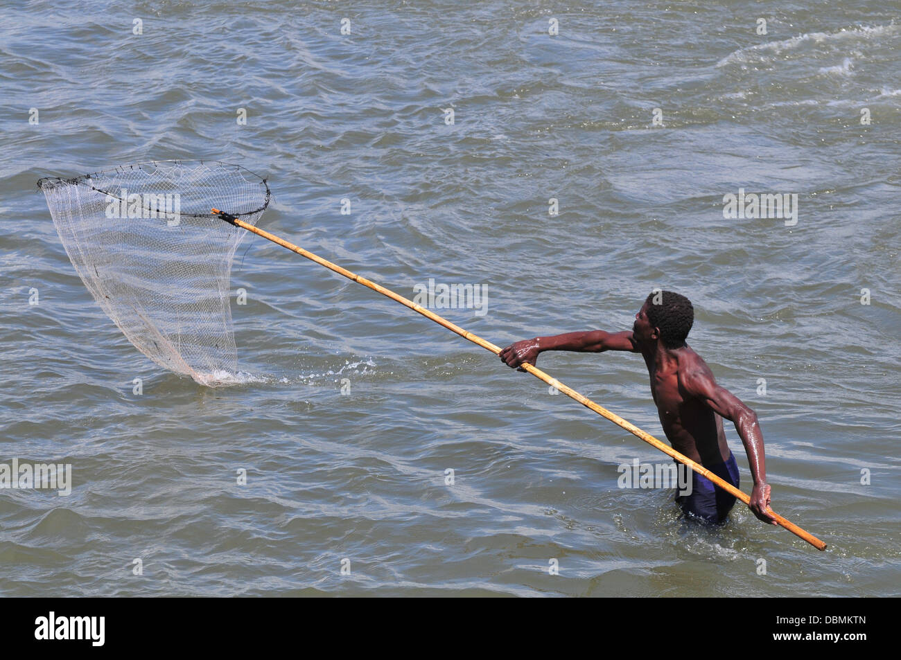Fishing on the Shire River Stock Photo - Alamy