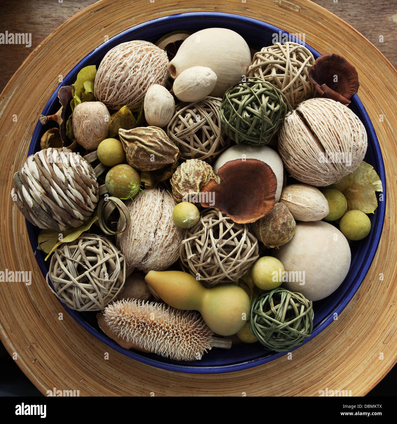 Pot Pouri in bowl Stock Photo - Alamy