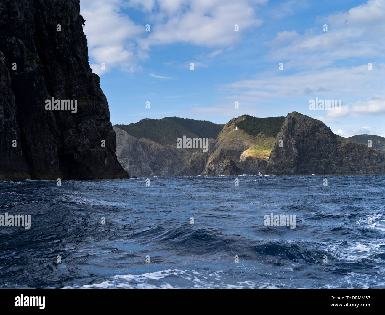 dh Cape Brett BAY OF ISLANDS NEW ZEALAND Cape Brett lighthouse and ...