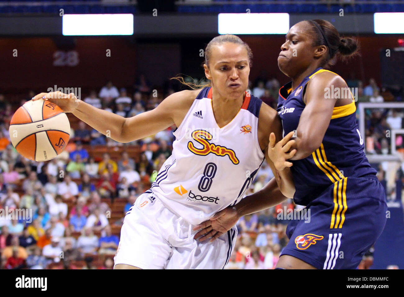 Connecticut sun indiana fever eastern conference mohegan arena wnba hi ...