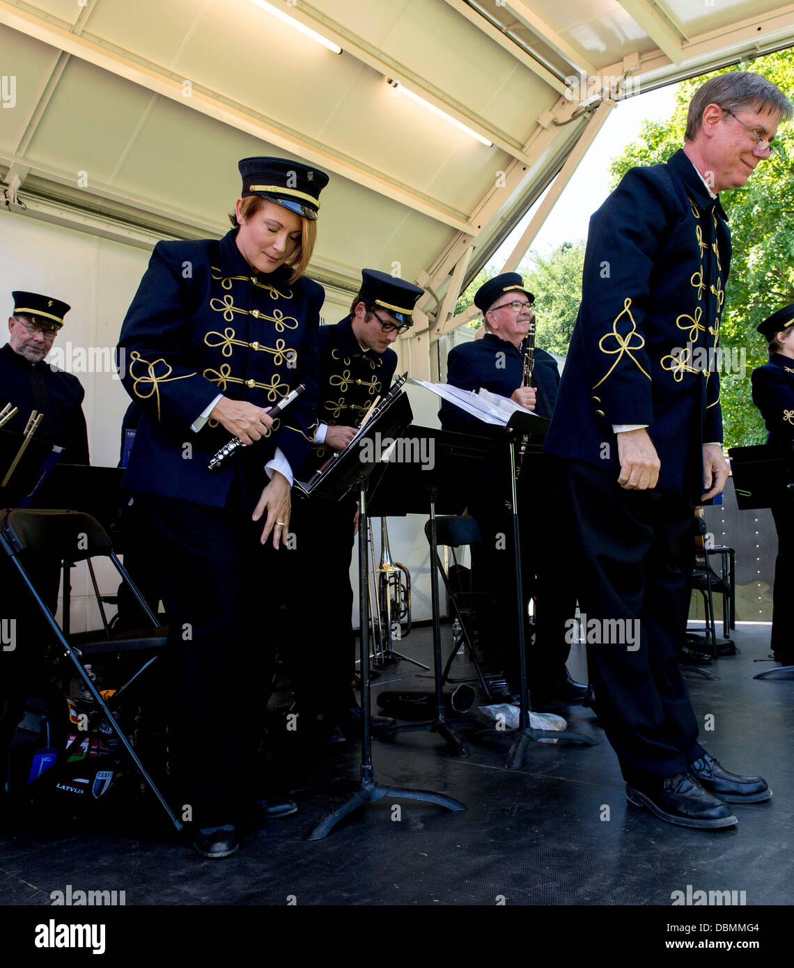 Cornet band hi-res stock photography and images - Alamy