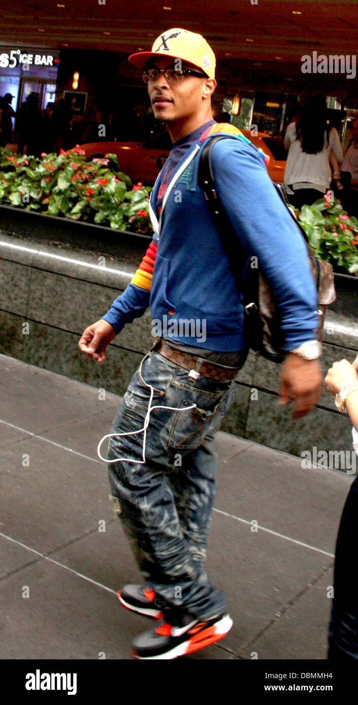 New York, New York, USA. 1st Aug, 2013. Rapper T.I. (CLIFFORD HARRIS ...