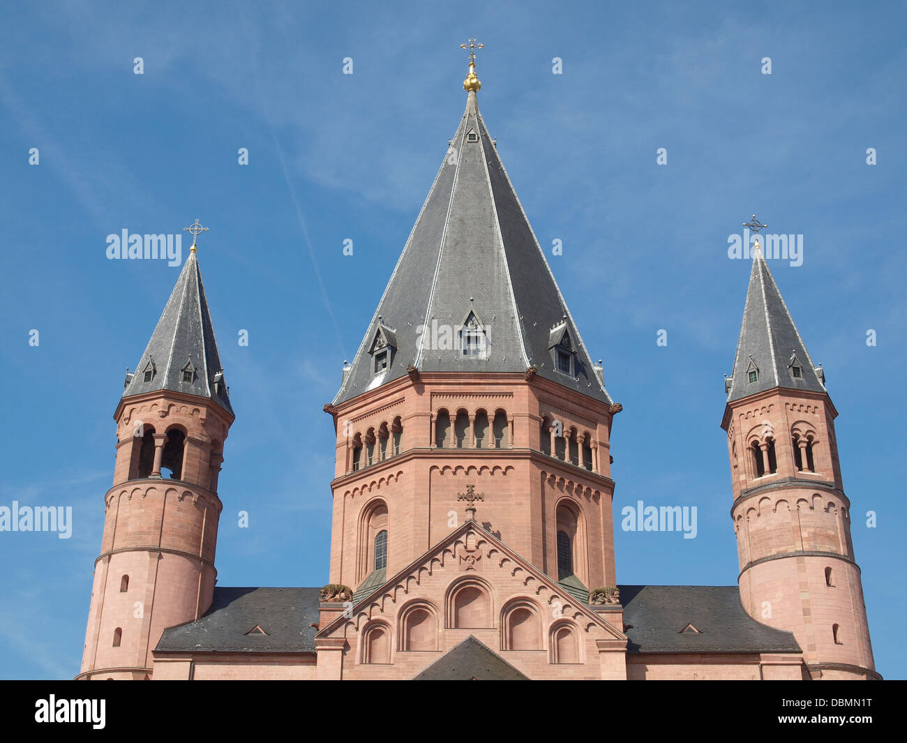 Mainzer Dom cathedral in Mainz in Germany Stock Photo - Alamy