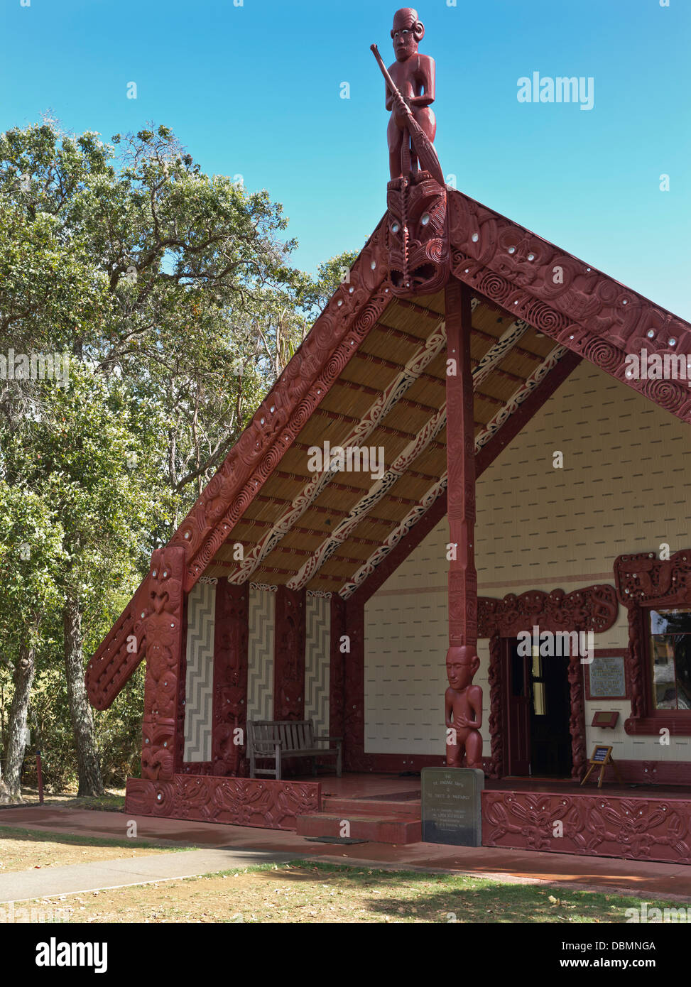 Waitangi marae hi-res stock photography and images - Alamy