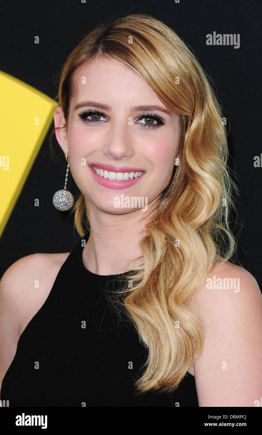 New York, NY. 1st Aug, 2013. Emma Roberts at arrivals for WE'RE THE ...
