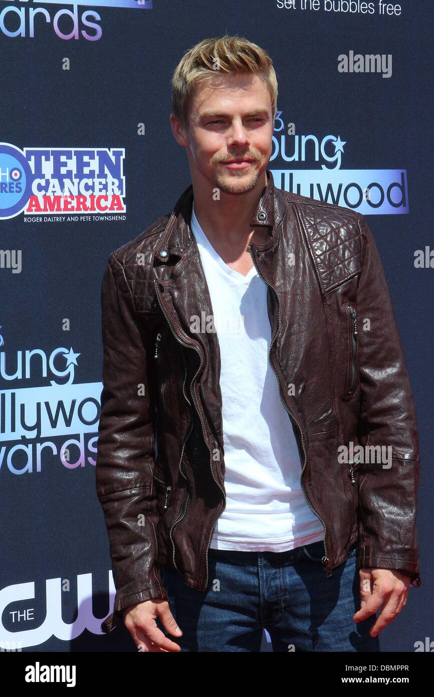 Los Angeles, California, USA. 1st Aug, 2013. Derek Hough attends Young ...