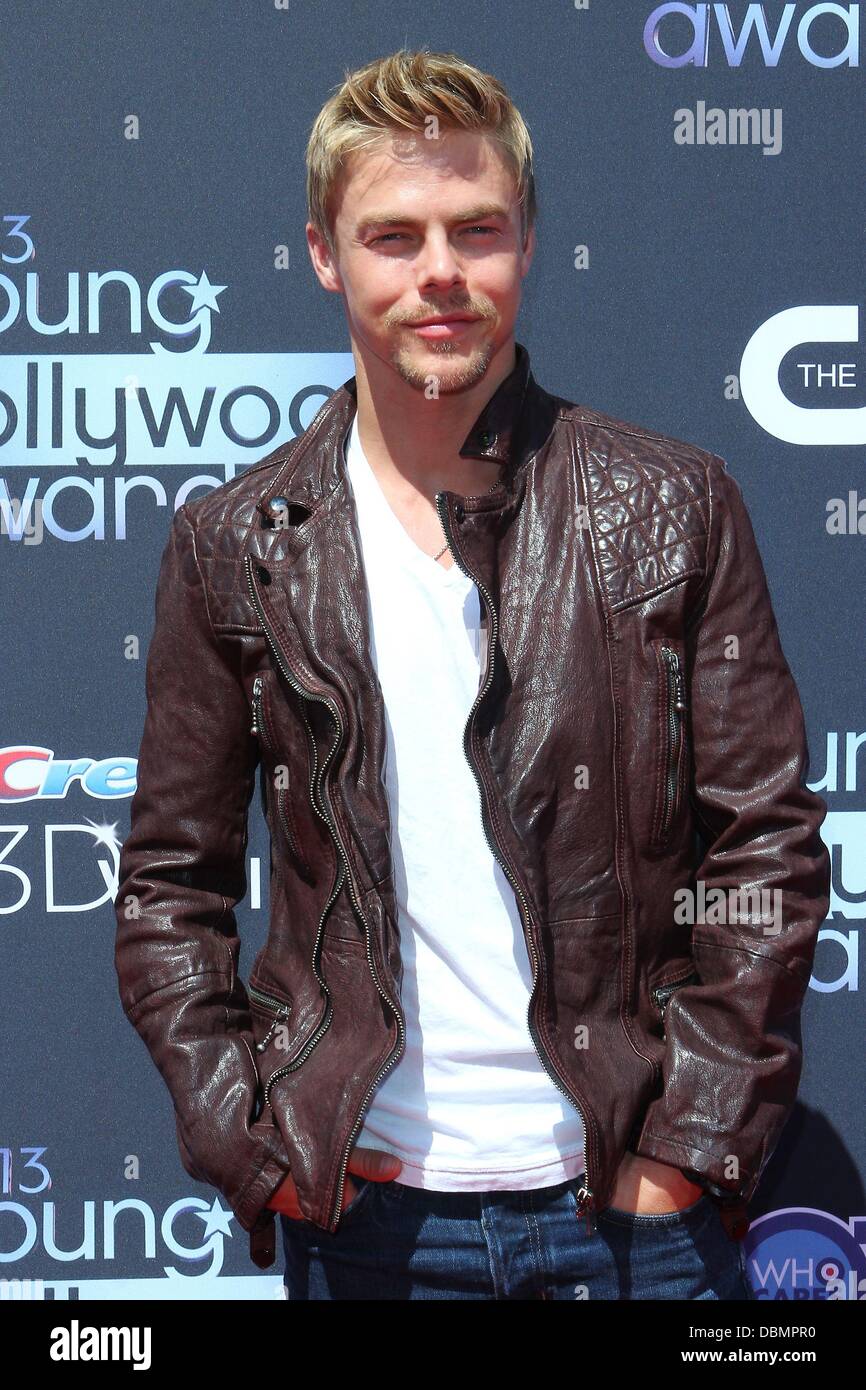 Los Angeles, California, USA. 1st Aug, 2013. Derek Hough attends Young ...