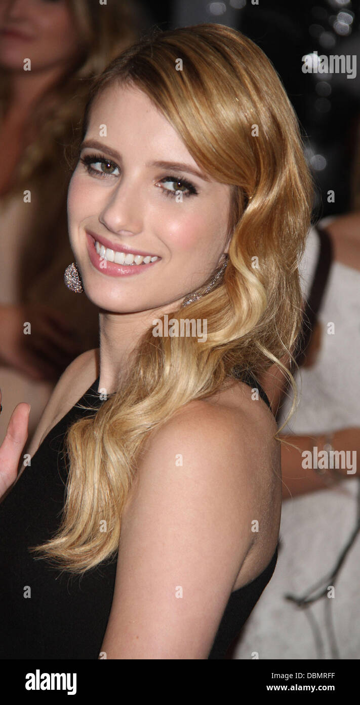 New York, New York, USA. 1st Aug, 2013. Actress EMMA ROBERTS attends ...