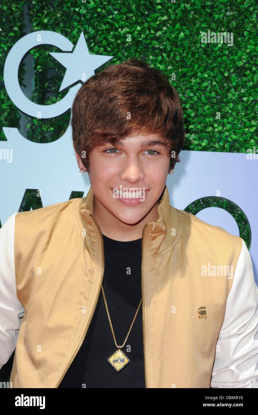 Santa Monica, CA. 1st Aug, 2013. Austin Mahone at arrivals for The 15th ...