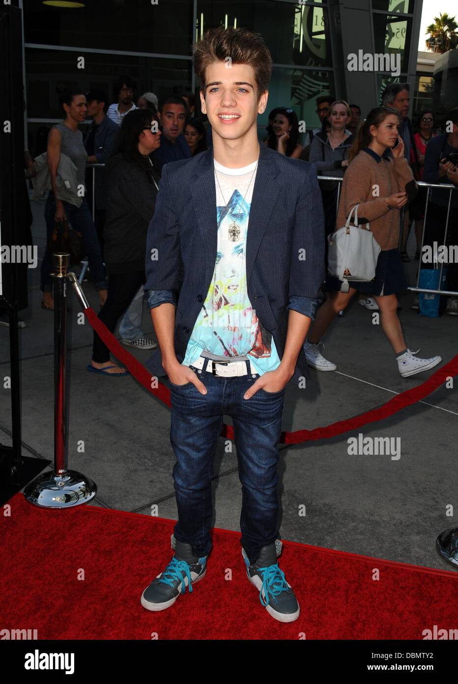 Los Angeles, CA. 1st Aug, 2013. Brandon Tyler Russell at arrivals for I ...