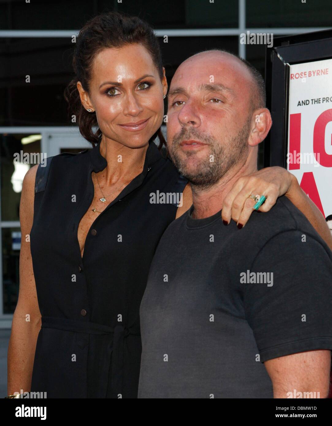 Los Angeles, CA. 1st Aug, 2013. Minnie Driver, Dan Mazer at arrivals for I GIVE IT A YEAR ...