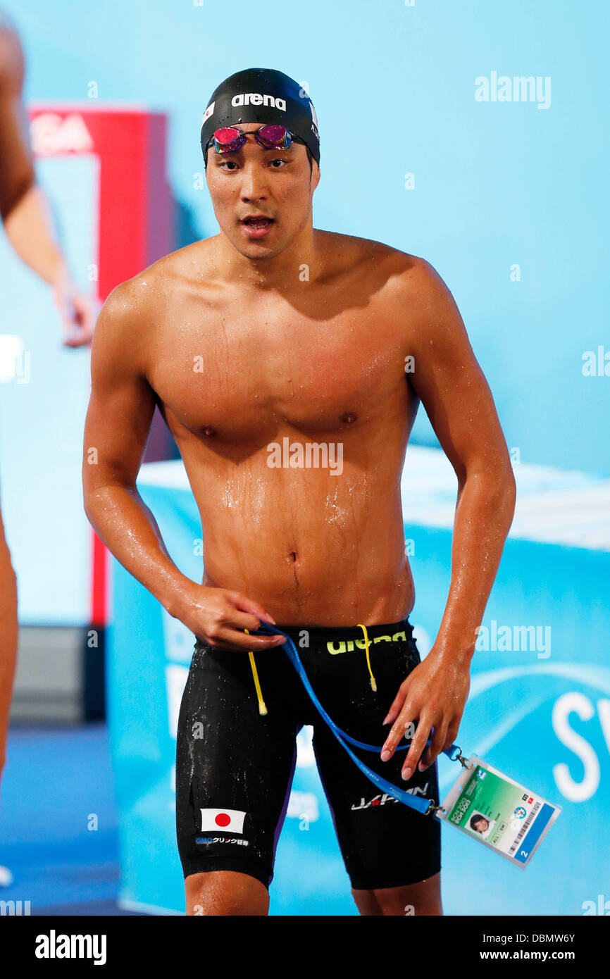 Barcelona, Spain. © D. 1st Aug, 2013. Ryo Tateishi (JPN) Swimming : Ryo Tateishi of Japan ...