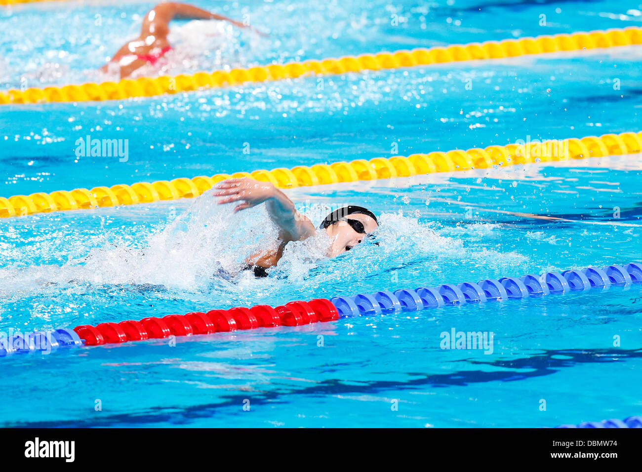 Barcelona, Spain. © D. 1st Aug, 2013. Yasuko Miyamoto (JPN) Swimming ...