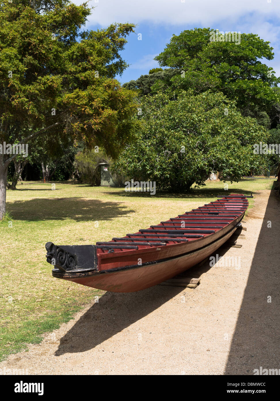Maori boat waitangi treaty grounds hi-res stock photography and images ...
