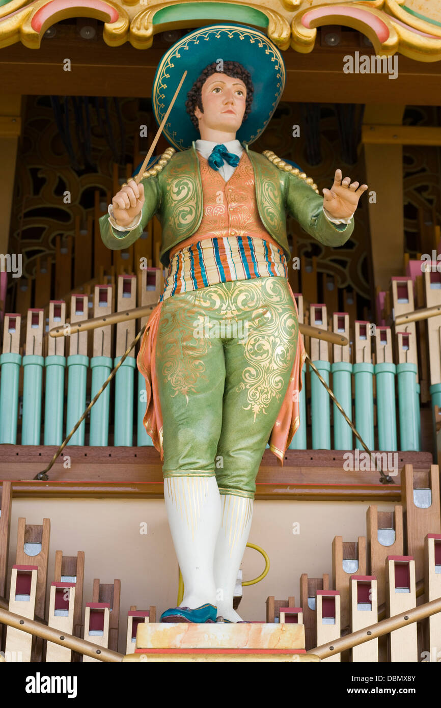 Victorian fairground organ at a steam fair in England Stock Photo - Alamy