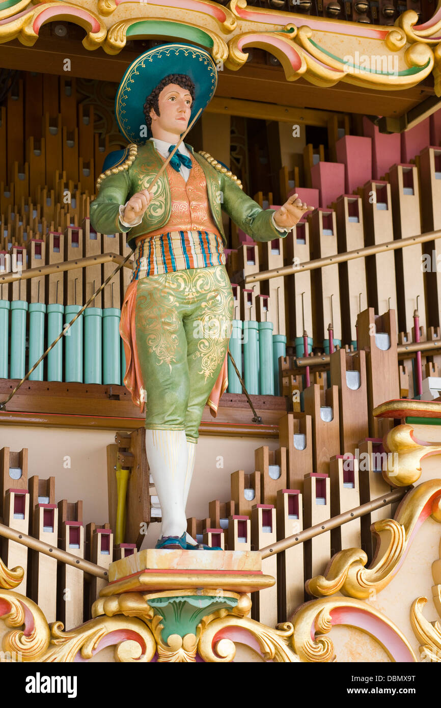 Victorian fairground organ at a steam fair in England Stock Photo - Alamy