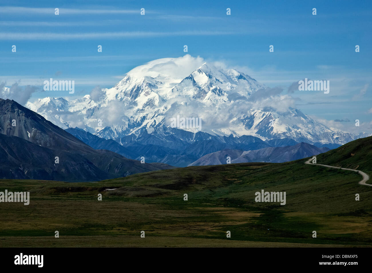 Alaska's Denali (Mount McKinley Stock Photo - Alamy