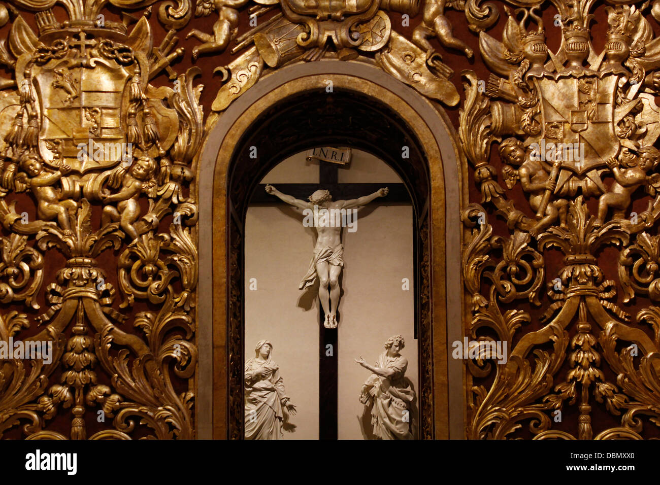 Baroque saint figure hi-res stock photography and images - Alamy