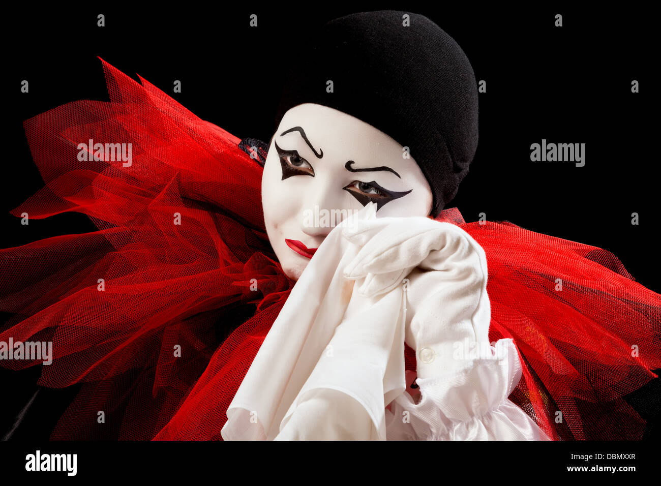 White pierrot hi-res stock photography and images - Alamy