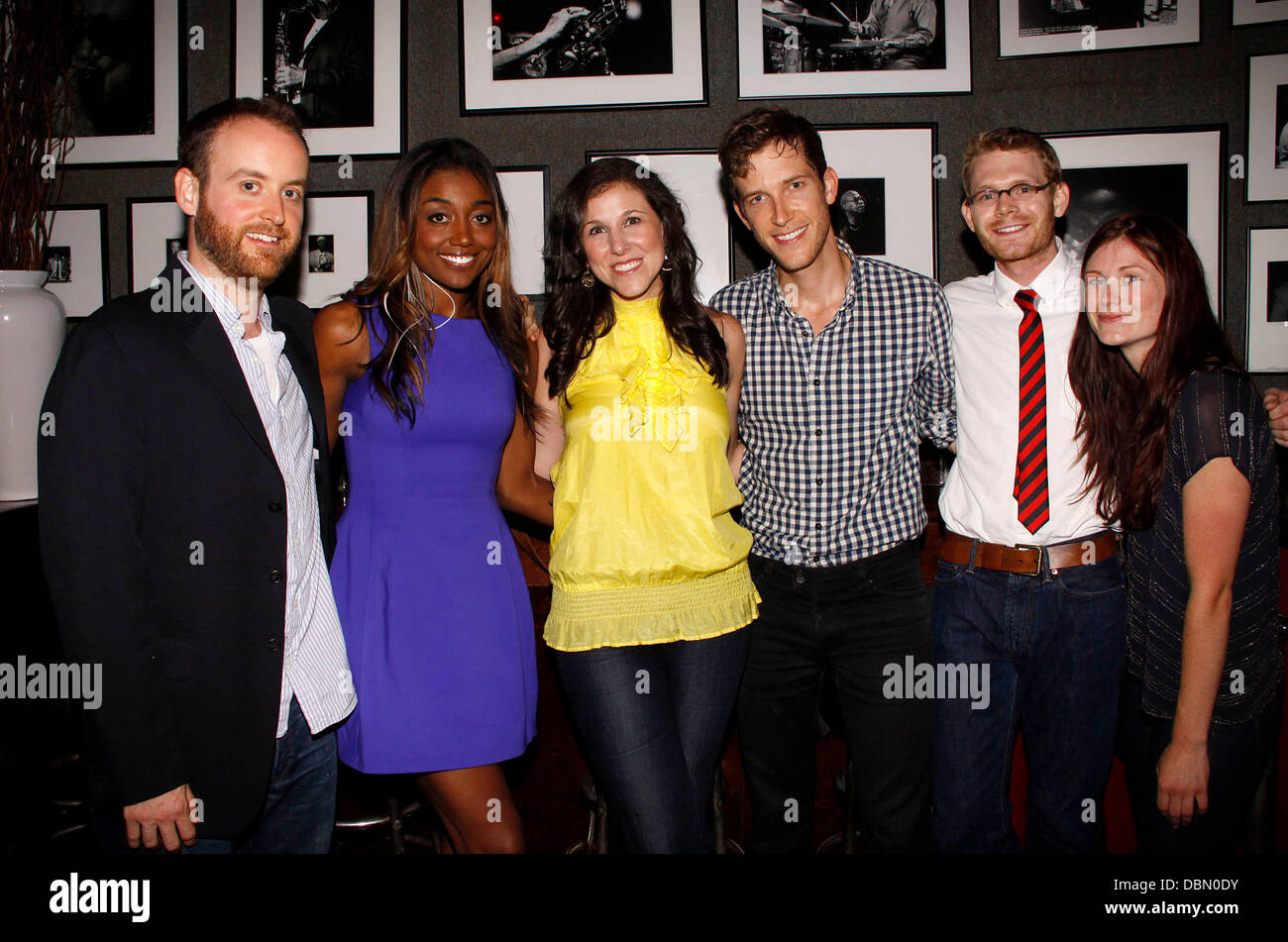 Christopher Dimond, Patina Miller, Anderson Davis, Michael Kooman, and ...