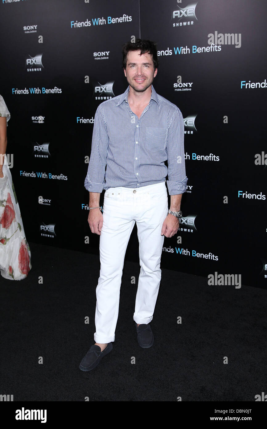 Matthew Settle New York premiere of 'Friends with Benefits', held at ...