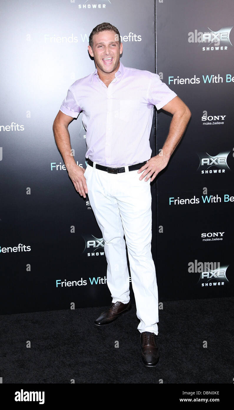 Chris Nirschel New York premiere of 'Friends with Benefits', held at ...