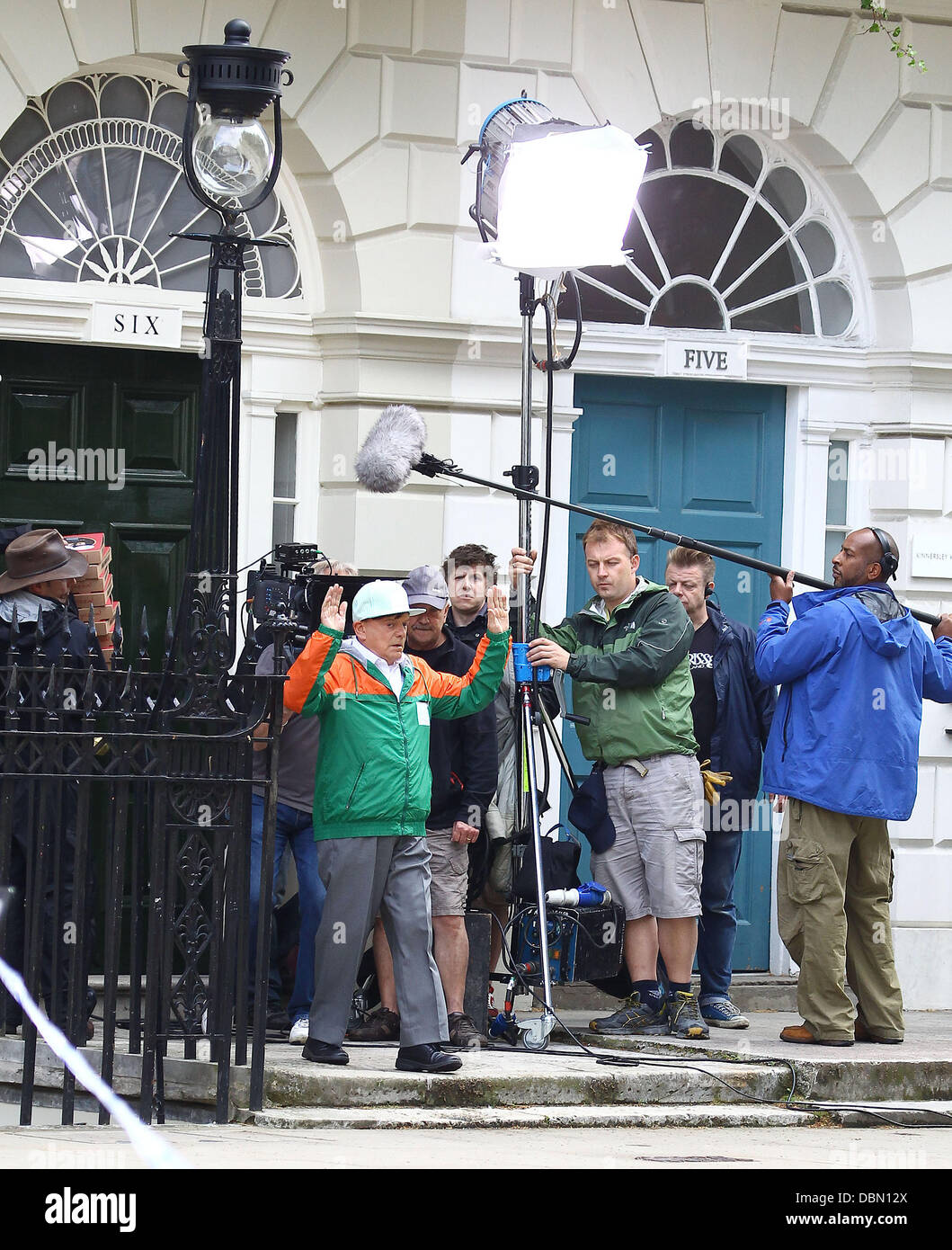David Jason on the set of 'The Royal Bodyguard' dressed as a pizza ...