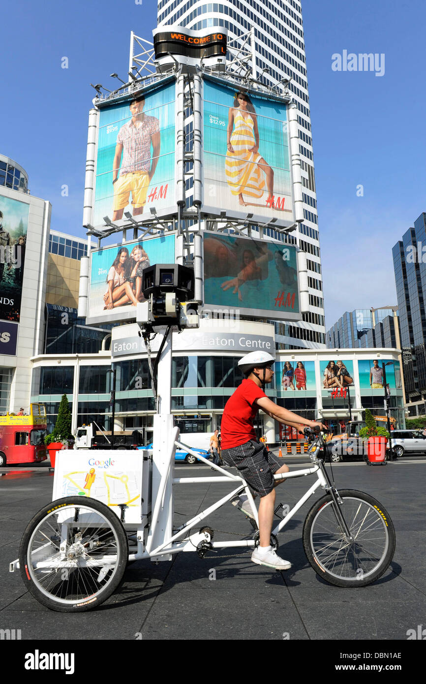 Google Street View Trike The trike, which captures Street View images ...