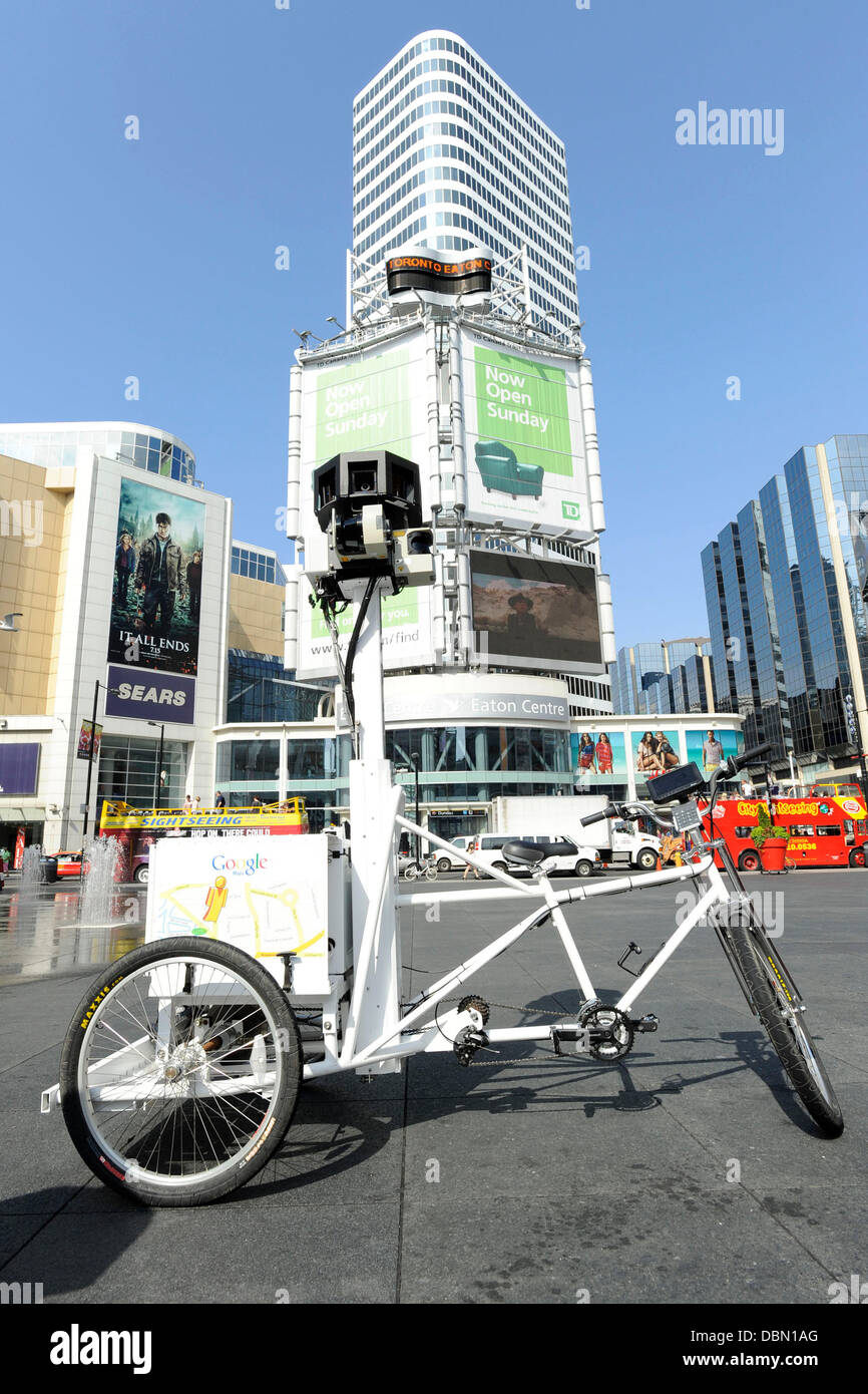 Google Street View Trike The trike, which captures Street View images ...