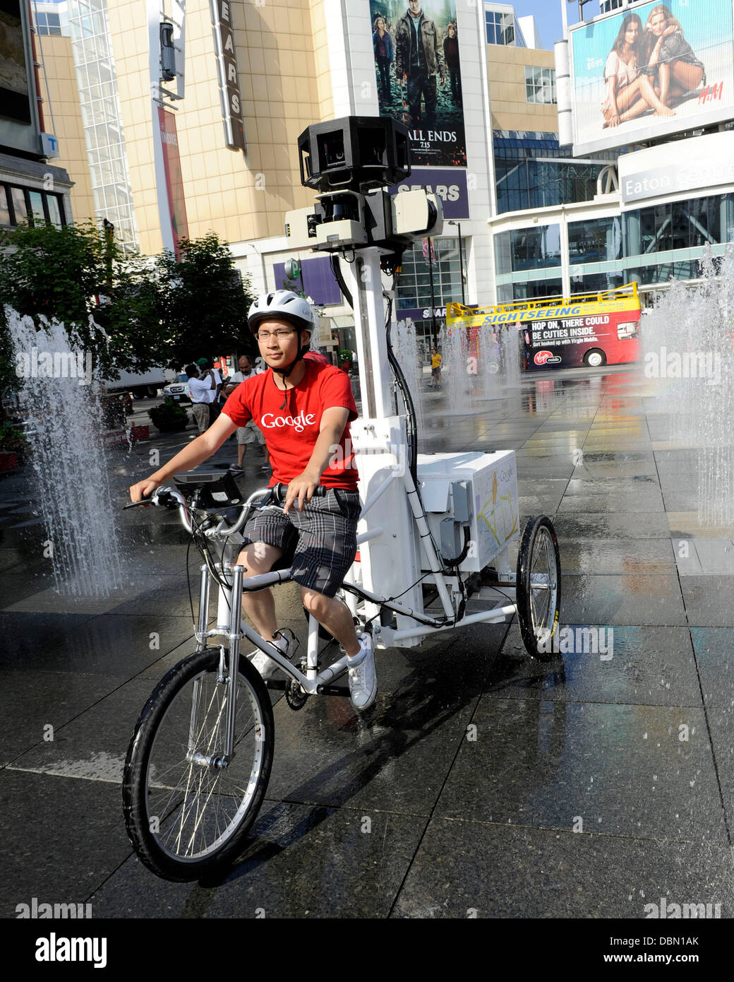 Google Street View Trike The trike, which captures Street View images ...