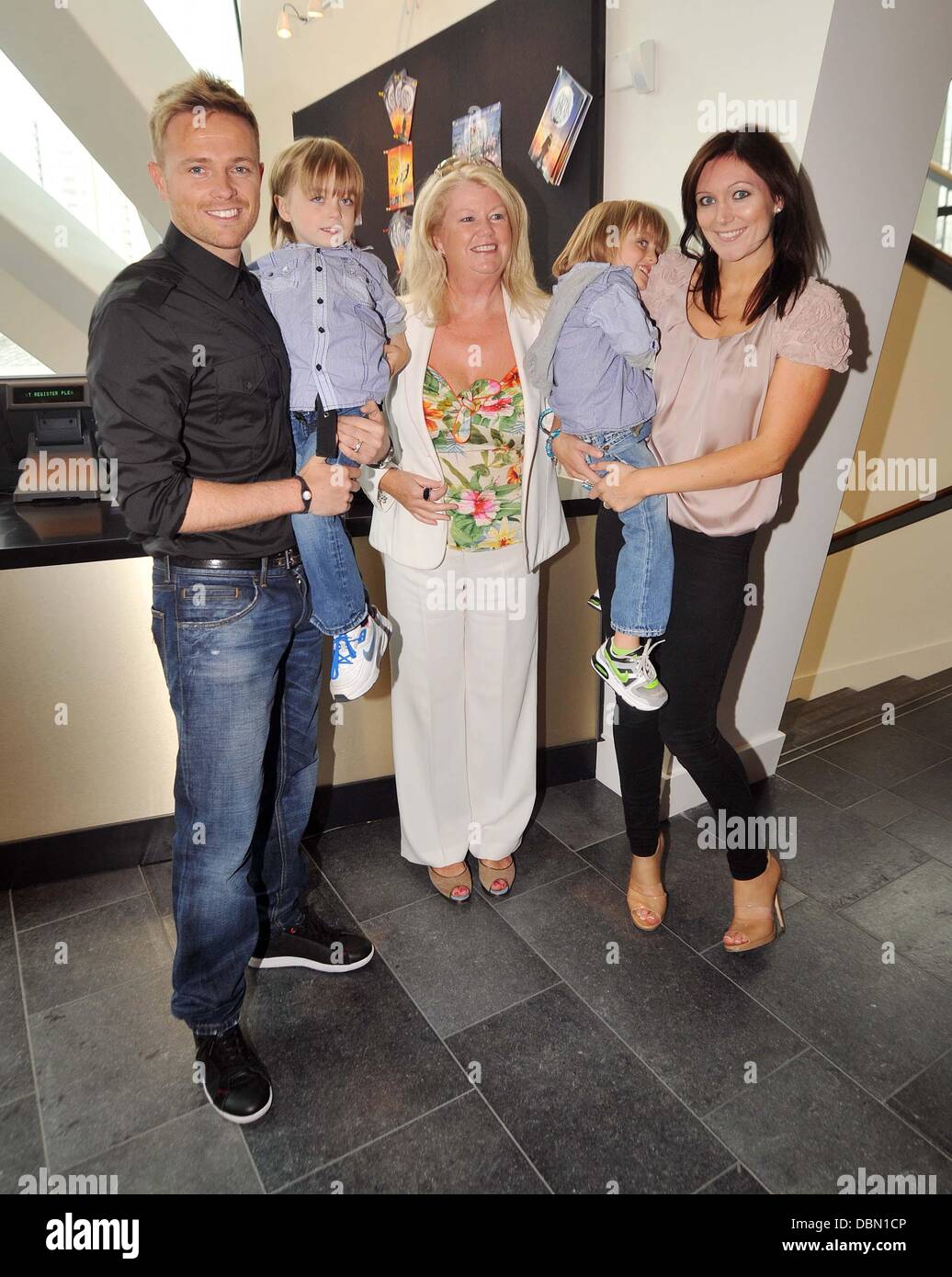 Miriam Ahern, Nicky Byrne, Georgina Byrne with Jay and Rocco World ...