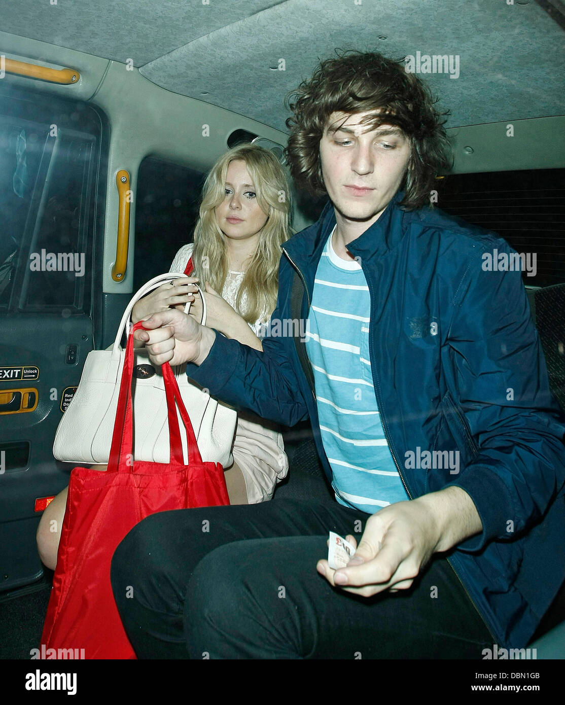 Diana Vickers with boyfriend George Craig looking worse for wear at the ...
