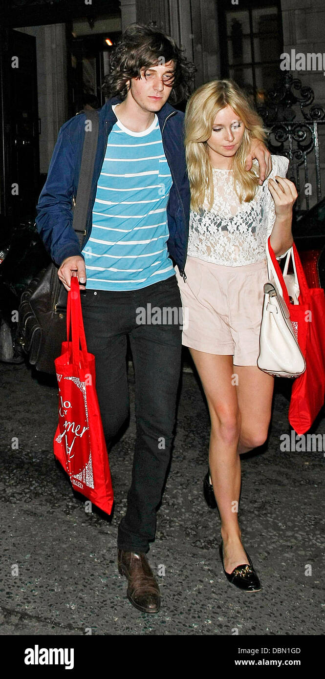 Diana Vickers with boyfriend George Craig looking worse for wear at the ...
