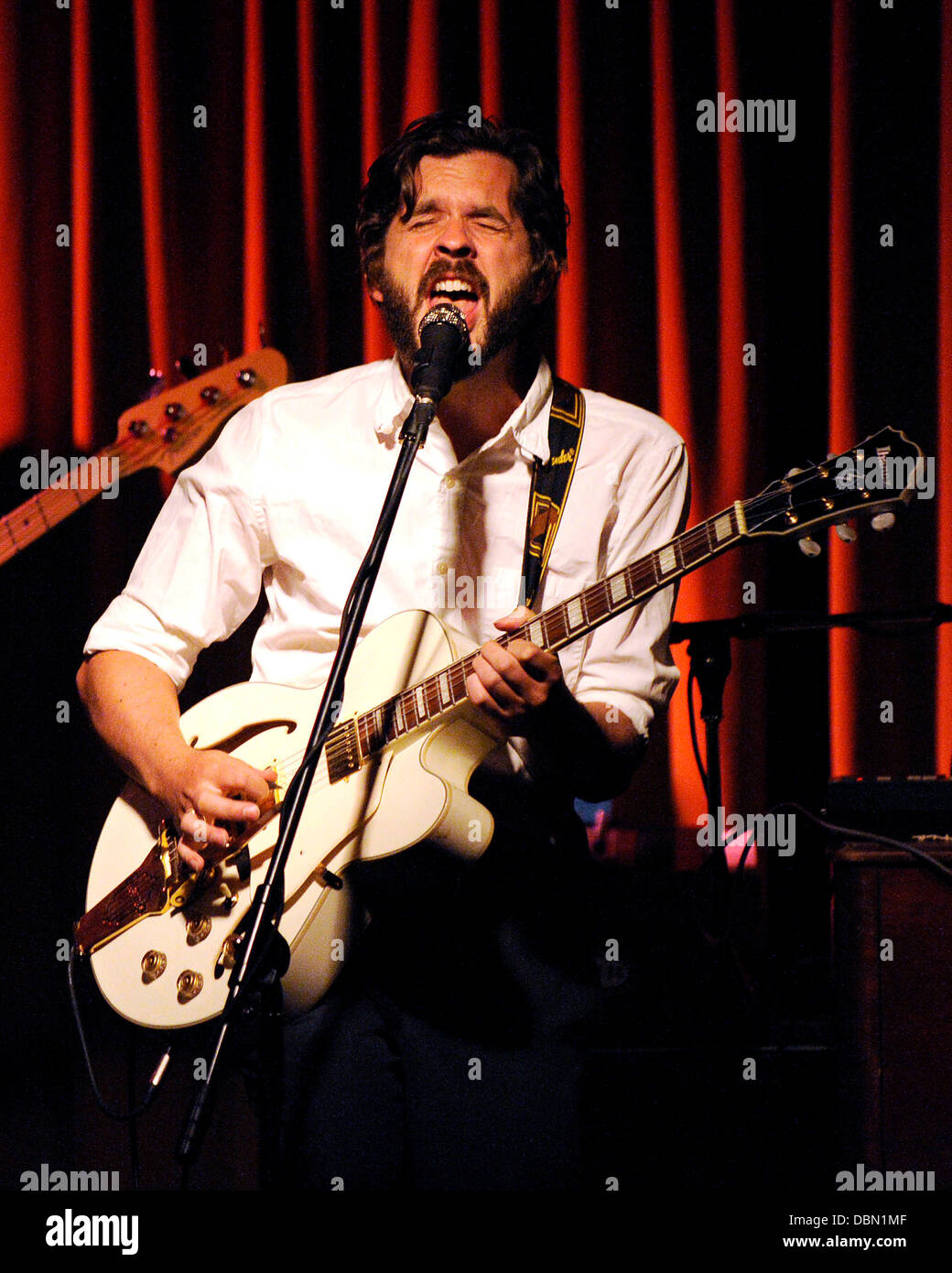 Norwegian singer Thomas Dybdahl performs at The Drake Hotel during his ...