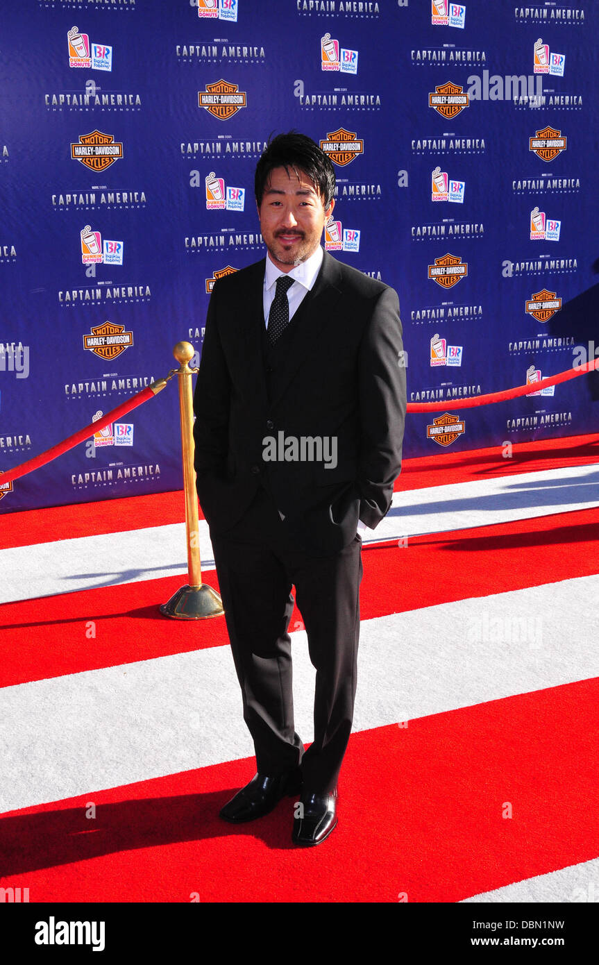Kenneth Choi Los Angeles Premiere of "Captain America:The First Avenger ...