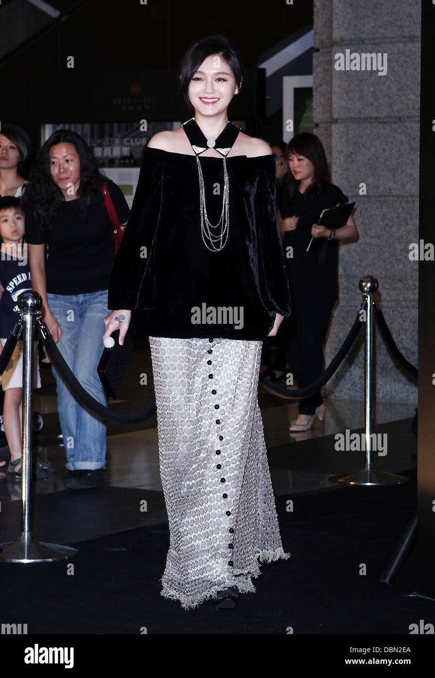 Taipei, Taiwan.. 1st Aug, 2013. Barbie Hsu attends the opening ceremony ...