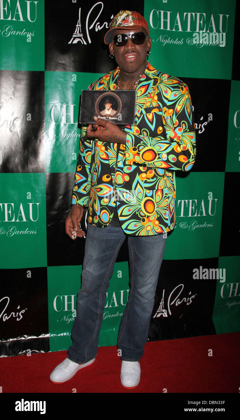 Dennis Rodman celebrates his birthday & launch of new WB wigar line at ...