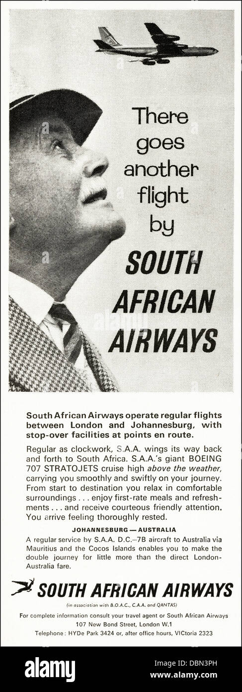 Collectibles Art & Collectibles 1965 SOUTH AFRICAN AIRWAYS magazine ...