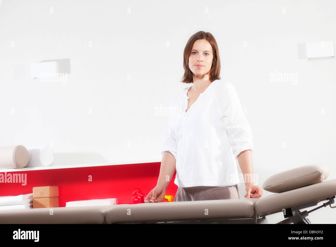 Female osteopath in Physiotherapy Practice, Munich, Bavaria, Germany ...