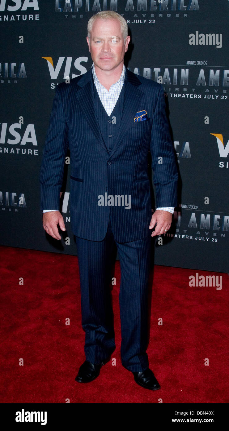 Neal McDonough, at the Visa Signature VIP Screening of Captain America ...